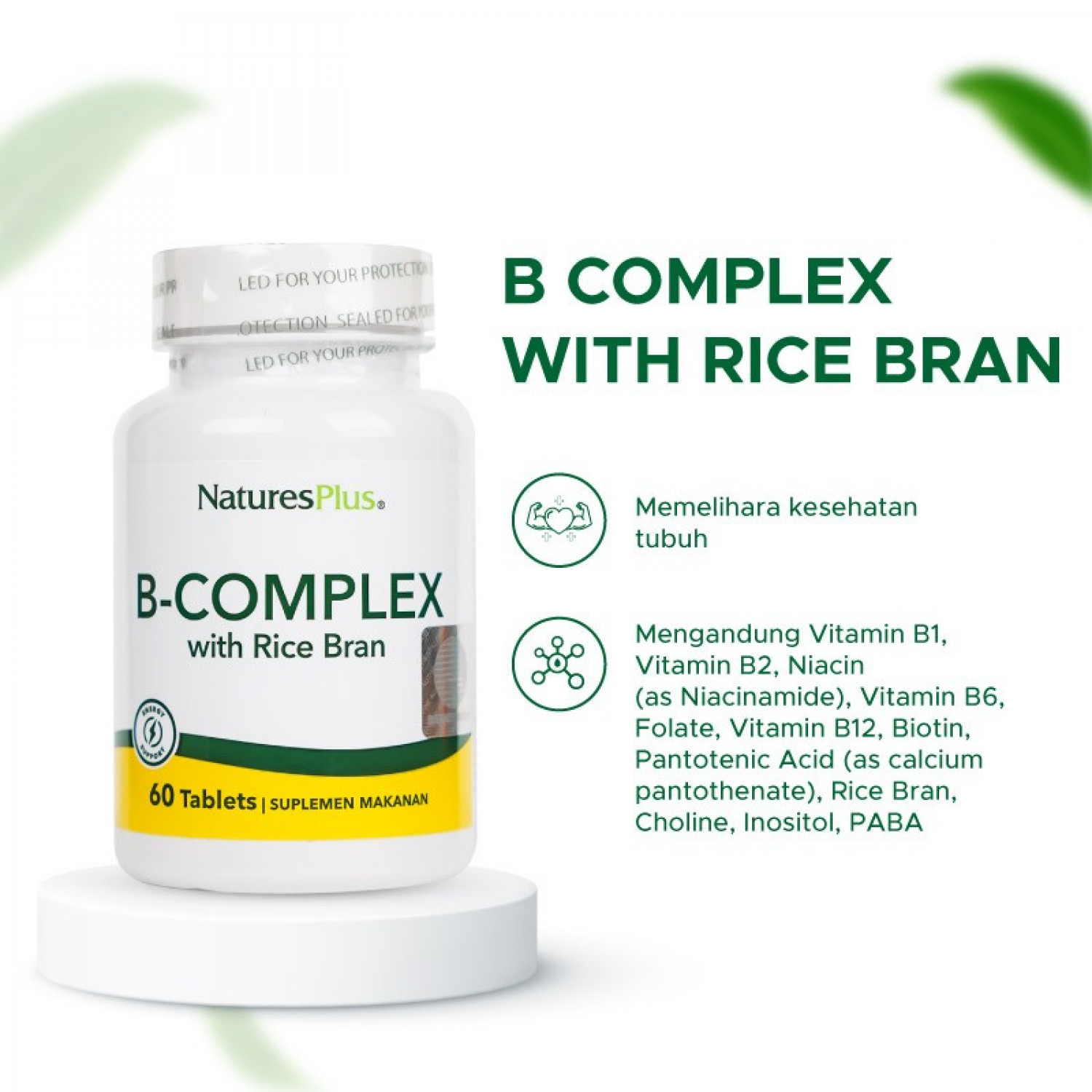 5 Manfaat Vitamin B Complex IPI Untuk Kesehatan Tubuh Anda - Natural Farm Indonesia